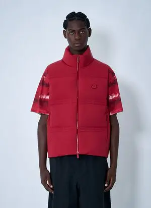 MONCLER X A$AP ROCKY Matte Sparky Vest - Red