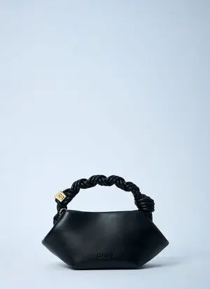 GANNI Mini Bou Handbag - Black