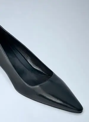 THE ROW Liisa Wedge Heels - Black