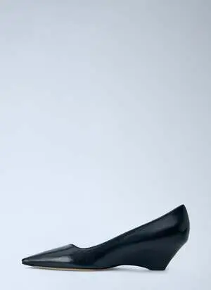 THE ROW Liisa Wedge Heels - Black
