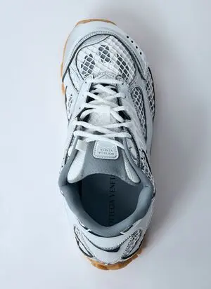 Bottega Veneta Orbit Sneakers - Silver