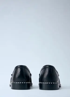 Dries Van Noten Leather Loafers