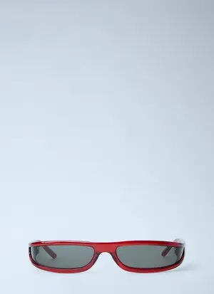 Rick Owens Fog Sunglasses - Red