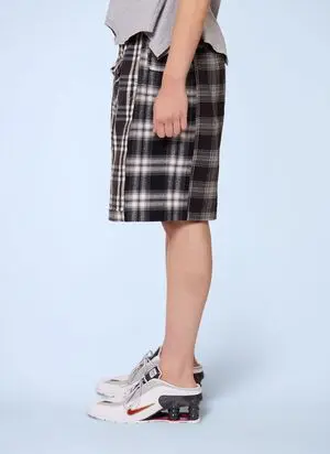 GINA CORRIERI Check Shorts