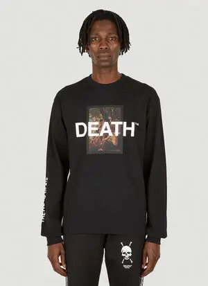 DEATH CIGARETTES Chatsworth Long Sleeve T-shirt - Black