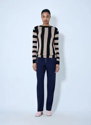 Dries Van Noten Striped Knit Sweater