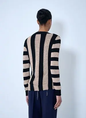 Dries Van Noten Striped Knit Sweater