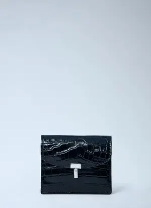TOTEME T-lock Cardholder - Black