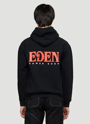 EDEN POWER CORP Recycled Logo Hooded Sweatshirt