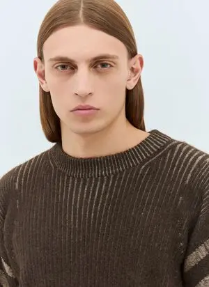 CHARLIE CONSTANTINOU Plated Pullover Hooded Sweater