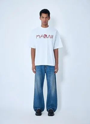 Marni Logo Motif T-shirt