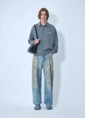 Acne Studios 2023 Baggy Jeans - Blue