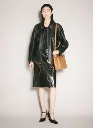 Prada Leather Blouson Jacket