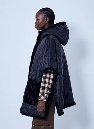 Moncler Reversible Hooded Cape