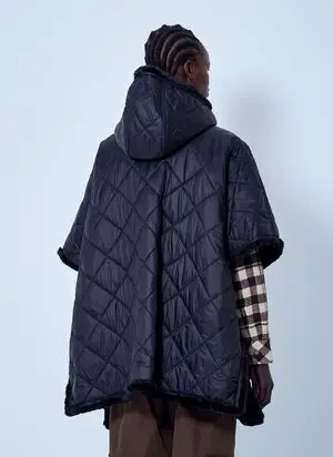 Moncler Reversible Hooded Cape
