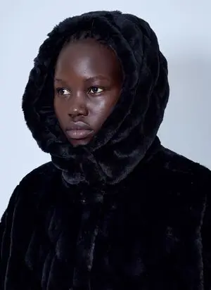 Moncler Reversible Hooded Cape