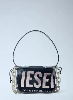 DIESEL® 1dr Jelly Shoulder Bag - Grey