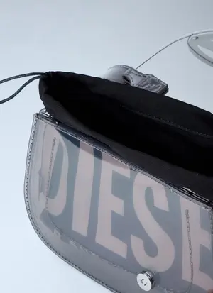 DIESEL® 1dr Jelly Shoulder Bag - Grey