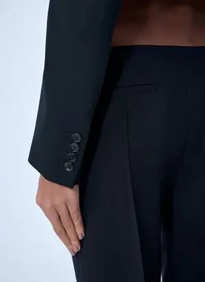Chloé Cropped Wool Blazer