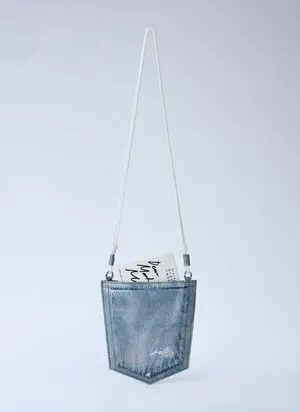 MAISON MARGIELA Denim Pocket Bag - Blue