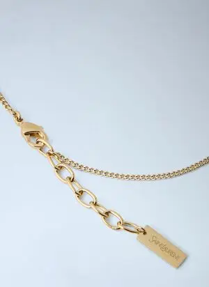Saint Laurent Pendant Necklace