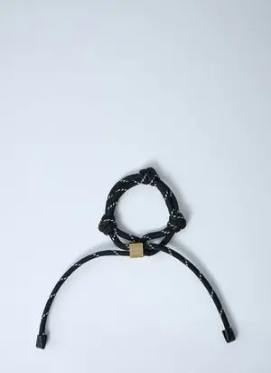 Miu Miu Cord Bracelet - Black