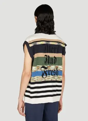 SOULLAND Alert And Fresh Sleeveless Cardigan - Multicolour