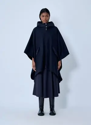 Moncler Hooded Cape