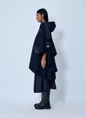 Moncler Hooded Cape