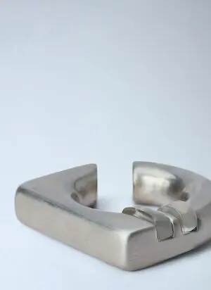 Rick Owens Crystal Prong Ear Cuff