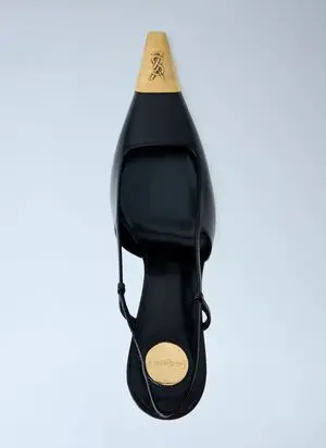 Saint Laurent Jeanne Slingback Pumps