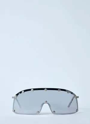 Rick Owens Performa Shielding Sunglasses - Silver