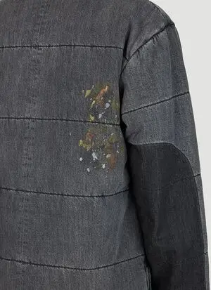 LIBERAIDERS Paint Splatter Denim Jacket