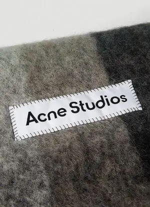 Acne Studios Check Scarf