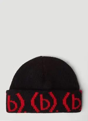 BSTROY Knit .eanie Hat - Black