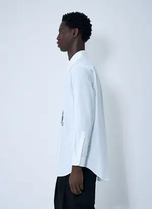 JEAN PAUL GAULTIER Logo Print Button-down Shirt