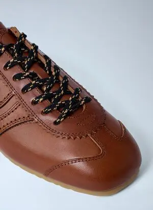 Dries Van Noten Suede Trimmed Sneakers