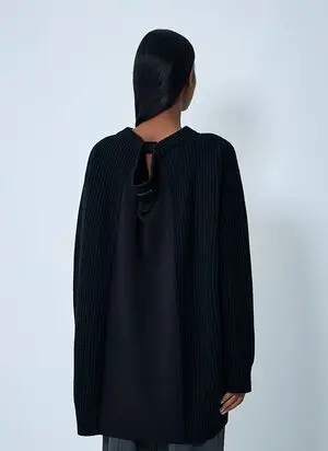 MAISON MARGIELA Contrast Panel Sweater