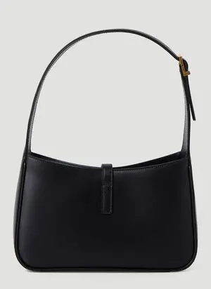 Saint Laurent Le 5 Á 7 Hobo Shoulder Bag - Black