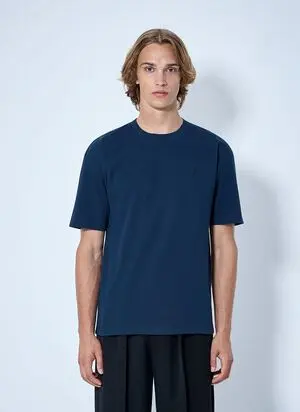 Saint Laurent Cassandre Oversized T-shirt - Blue