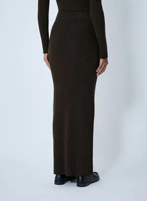 Max Mara Knit Midi Skirt