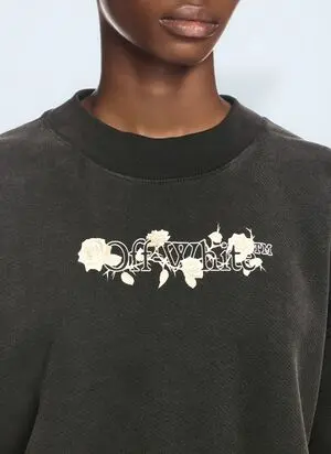 Off-White Bookish Rose Sweatshirt