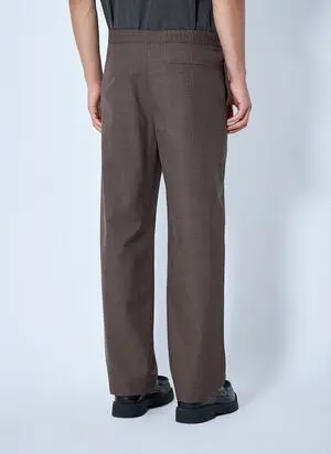 THE ROW Ari Wool Wide-leg Pants
