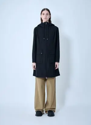 Moncler Laerte Long Parka - Black