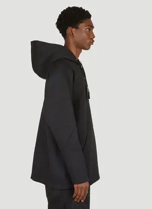 BYBORRE Woven Hooded Sweatshirt