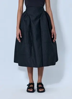 Cecilie Bahnsen Cbdaphne Skirt Stria Matelasse