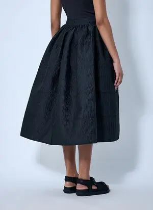 Cecilie Bahnsen Cbdaphne Skirt Stria Matelasse