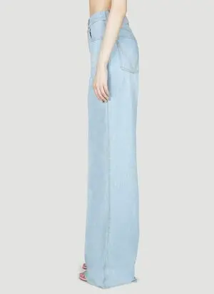Bottega Veneta Wide Leg Jeans