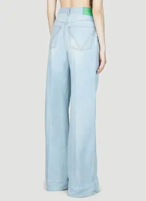 Bottega Veneta Wide Leg Jeans