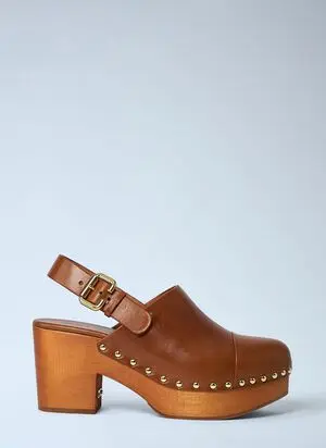 Chloé Jeannette Heel Clogs